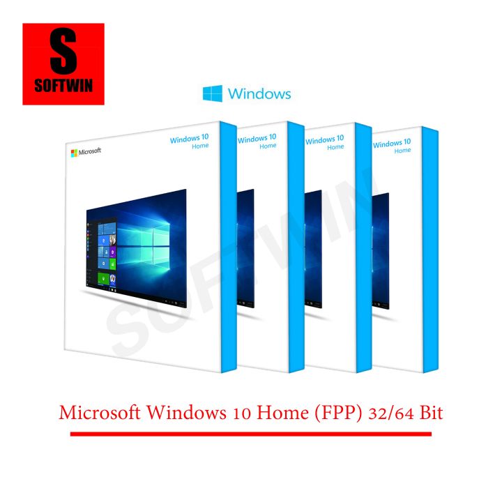 WINDOWS 10 HOME 32/64BIT ENG INTL USB ของแท้ 100% | Lazada.co.th