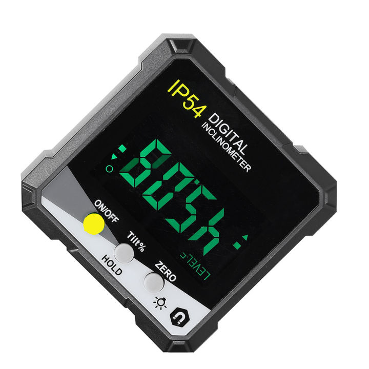 Digital Level Protractor Inclinometer Magnetic Base Digital Angle Gauge ...