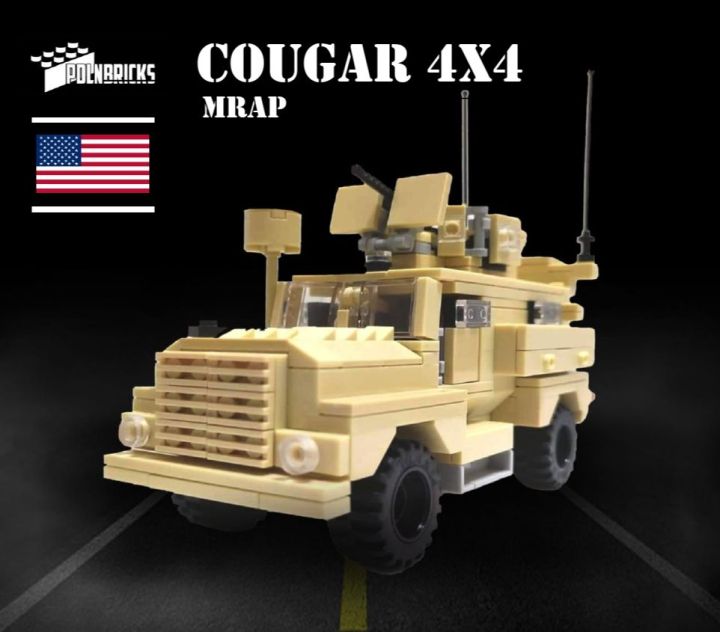 Pdln Bricks MOC Building Blocks Military 4x4 MRAP | Lazada PH