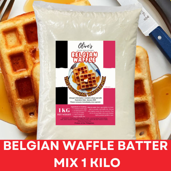 Belgian Waffle Batter Mix (One Kilo) | Lazada PH