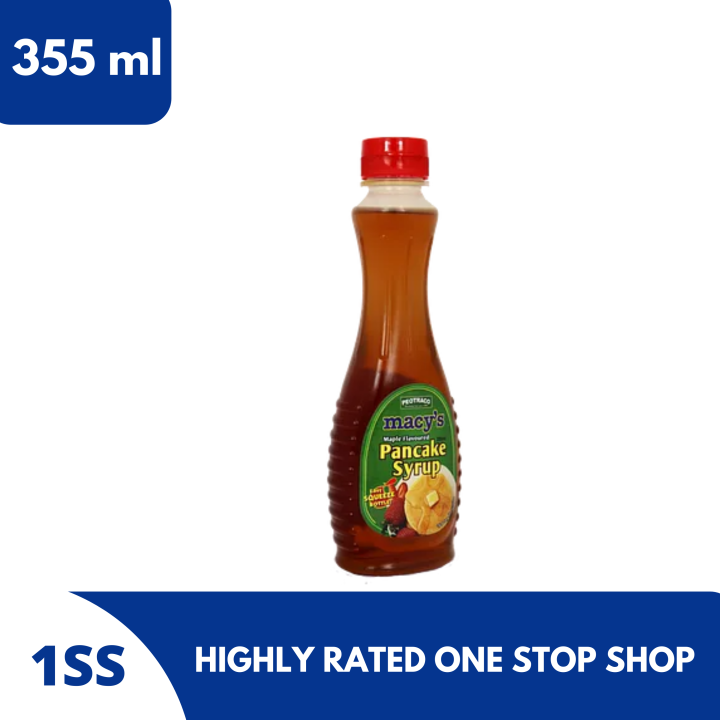 Peotraco Macy's Maple Flavored Pancake Syrup, 355ml | Lazada PH