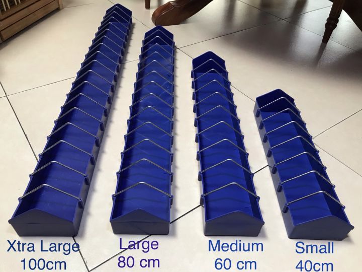 Pigeon Feeder Tray with Rod Divider ON HAND READY TO SHIP | Lazada PH