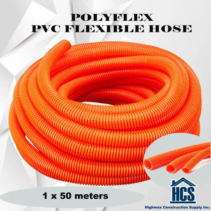 Polyflex Electrical PVC Flexible Hose 1X50 - 1 roll | Lazada PH