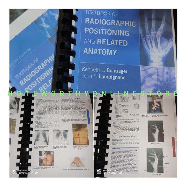 RadTech RRT Bontrager Textbook of Radiographic Positioning and Related ...