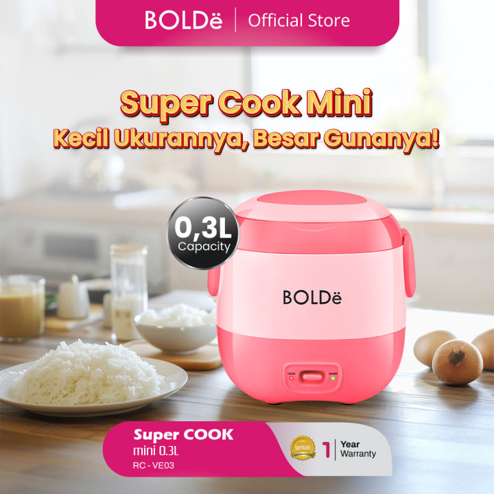 BOLDë Super Cook Mini 0.3 L | Lazada Indonesia