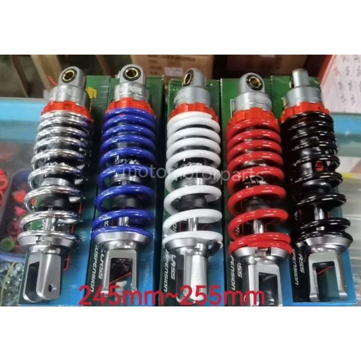 Mio gravis rear shock 245mm to 255mm mio 125 mio sport mio gear | Lazada PH