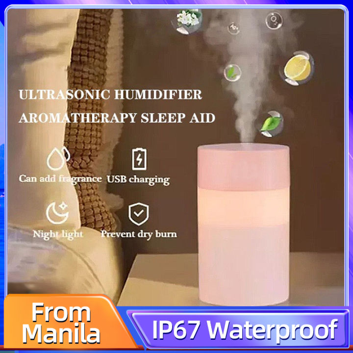260ml Ultrasonic Humidifier Air Purifier Diffuser Humidifer for Aroma ...