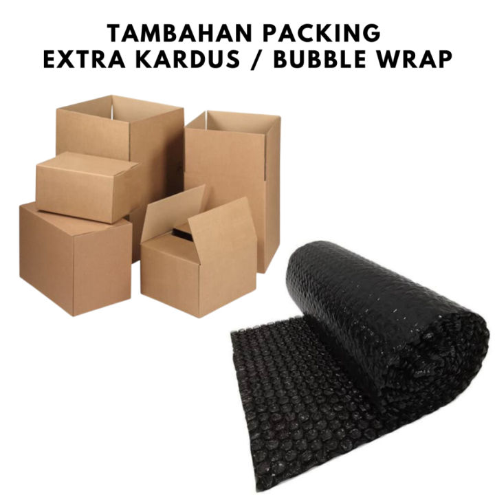 EXTRA PACKING DUS / BUBLE WRAP UNTUK PENGAMAN/ EXTRA PACKING | Lazada ...