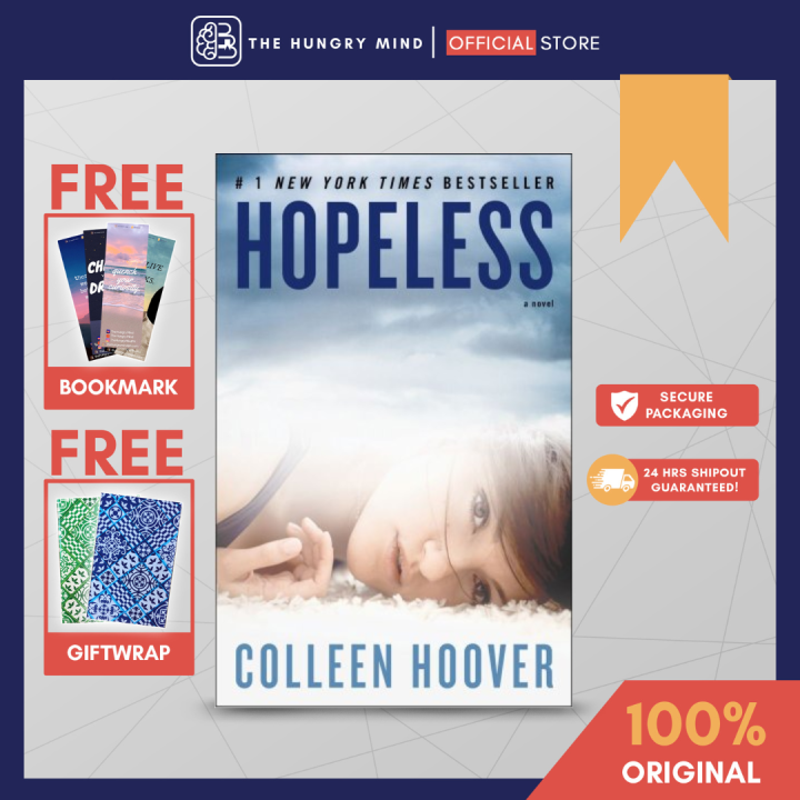 Hopeless (ORIGINAL) by Colleen Hoover Paperback Romance Fiction Books ...
