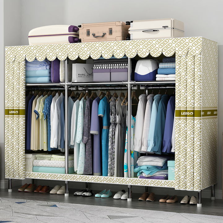 Rak Penyimpanan Pakaian Koper Sepatu Tempat Penyimpanan Laci Susun Besi ...