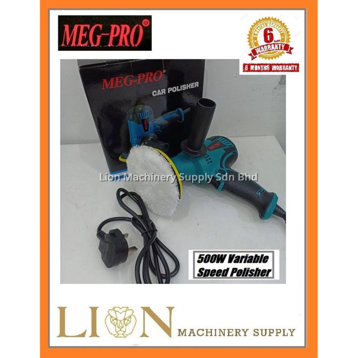 Meg Pro Variable Speed Electric Polisher Gv6010 500w Lazada