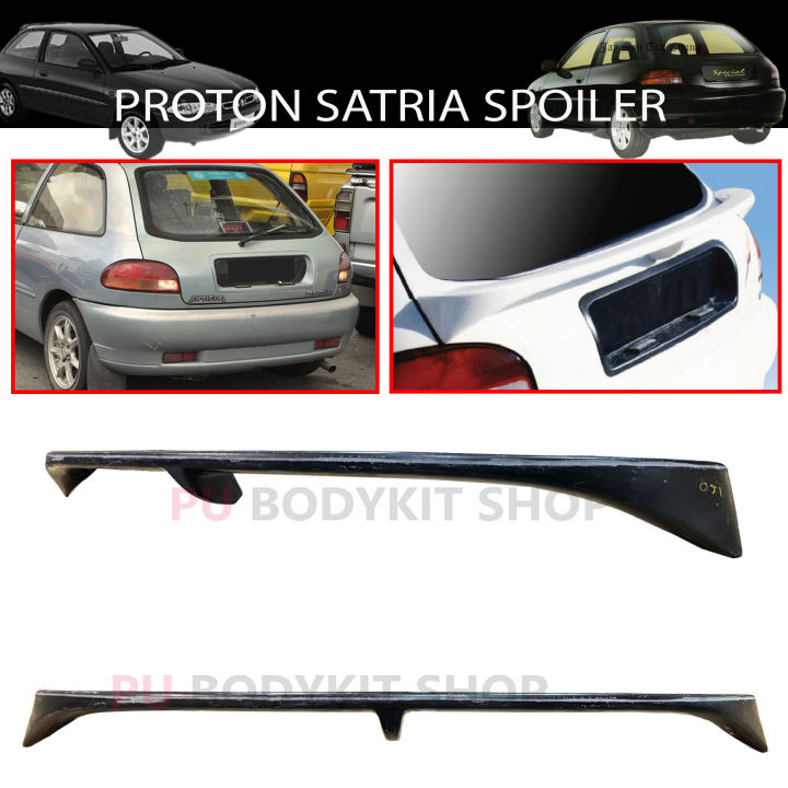 PROTON SATRIA SPOILER FIBER GLASS | Lazada