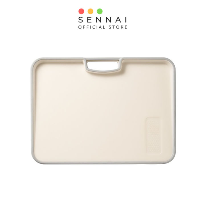 Thớt Nhựa Kháng Khuẩn Chống Trượt SENNAI - Bề Mặt Nhám, Viền Chống Tràn | Lazada.vn