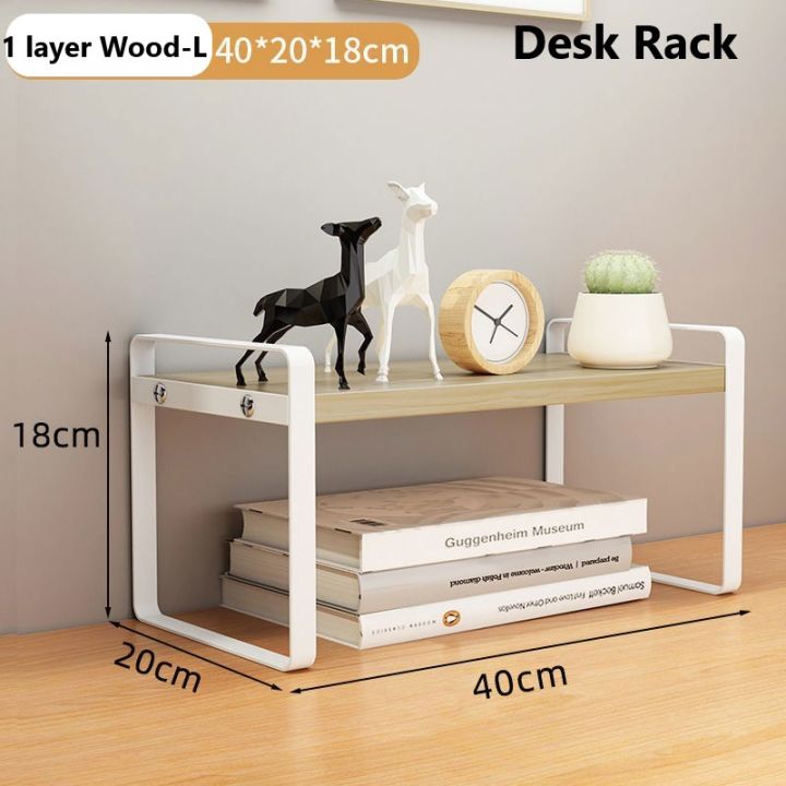 Desk Rack Shelf Office Desk Organisers Book Shelf Table Organiser ...