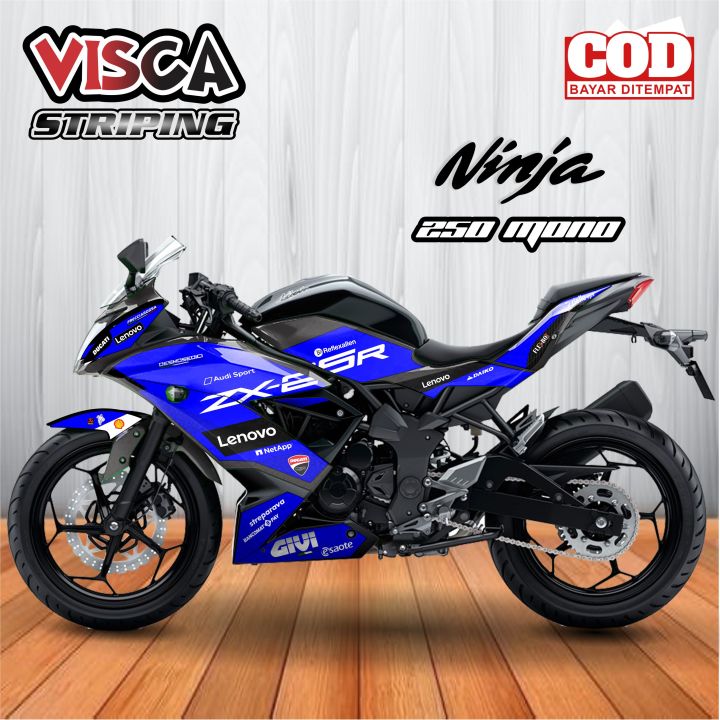 Stiker Striping Ninja 250 Mono SL Variasi LIVERY DUCATI | Lazada Indonesia