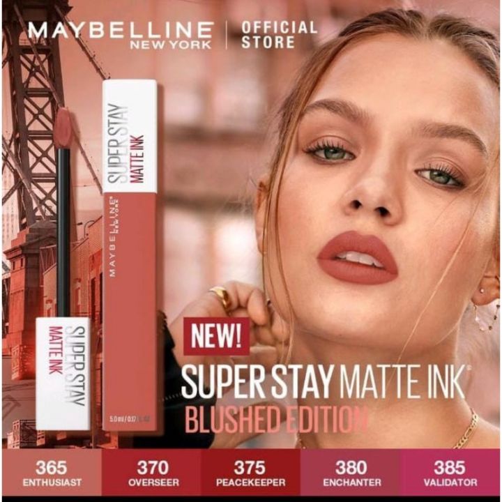 Rose Kosmetik Offical Maybelline superstay Matte ink | Lazada Indonesia