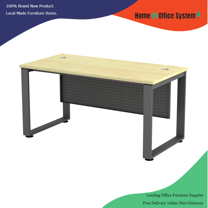 5 Feet Rectangular Shape Office Table with Square Metal Leg 150cm x 75 cm x 75cm Home Office System SQMT Series Melamine Rectangular Table Top Ergonomic Executive Desk Lazada Lazada