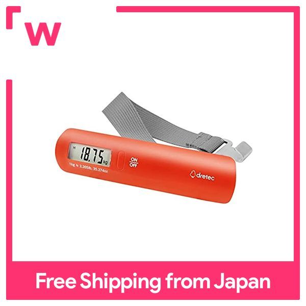 dretec Luggage Scale Travel Scale Luggage Scale Hanging Digital Tare ...