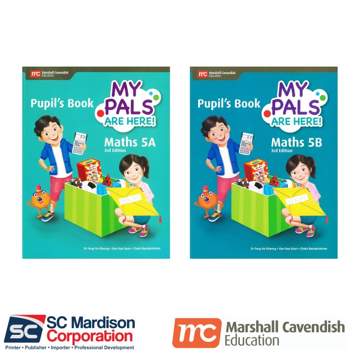 SC MARDISON MY PALS ARE HERE 3RD ED PUPILS BOOK 5A & 5B | Lazada PH