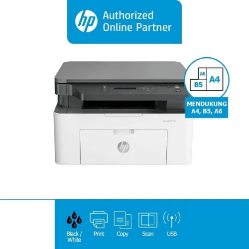 Printer Merek HP Laser MFP 135a (4ZB82A) | Lazada Indonesia