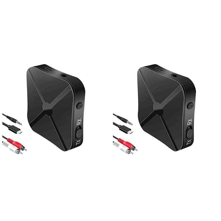Benzhong-2X Bluetooth 5.0 Transmitter Receiver 2 in 1 Bluetooth Adapter ...