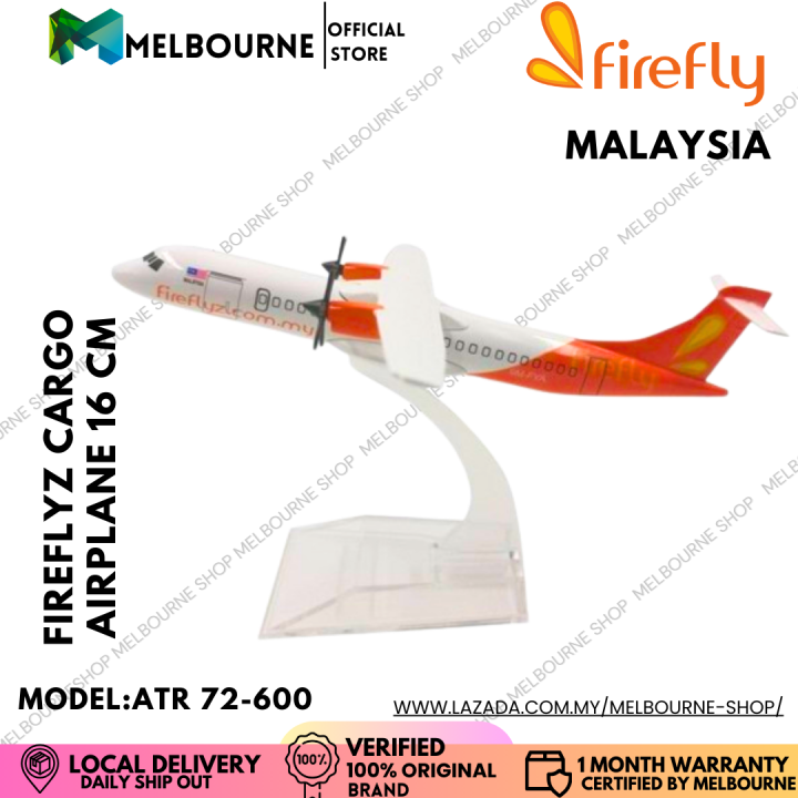 Fireflyz Malaysia Airline ATR 72-600 Cargo Airplane Diecast Display ...