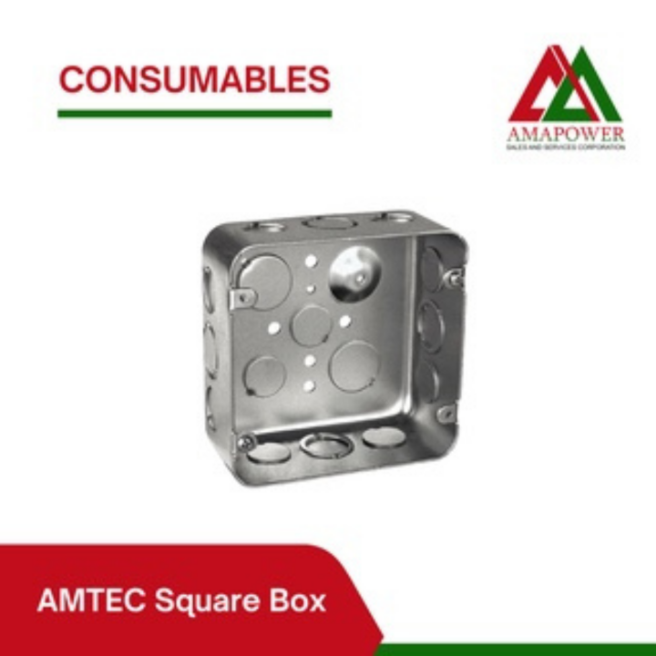 Amtec Metal Square box 4 11/16 x 4 11/16 g#16, 4 11/18 x 4 11/18 g#18 ...