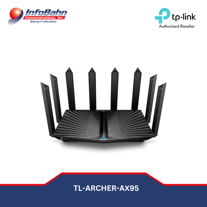 TP-link AX7800 Tri-Band 8-Stream Wi-Fi 6 Router (Archer AX95) Infobahn ...
