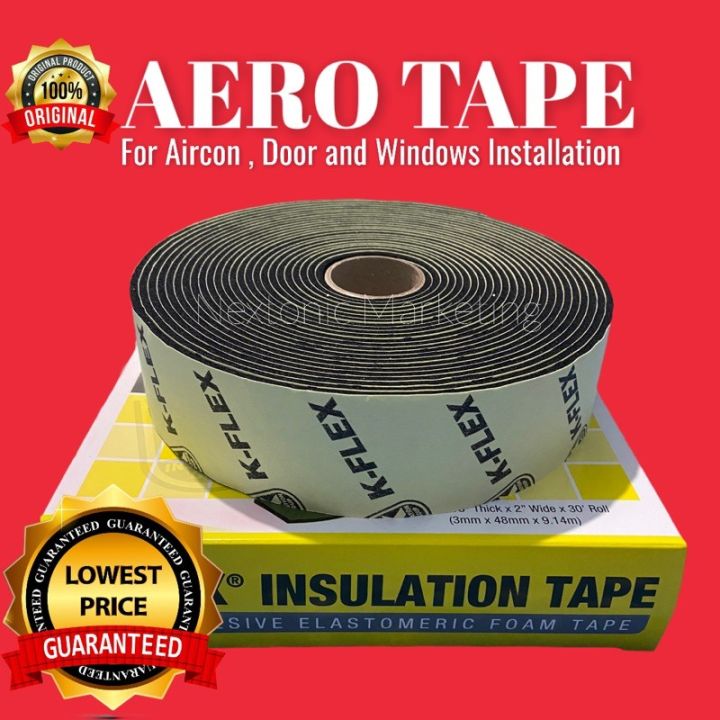 Nextonic Aero Tape / KFLEX Imported Brand 2 x 9.14 m x 4 mm | Lazada PH