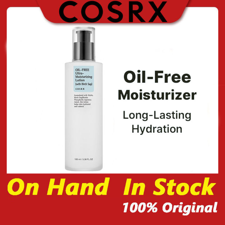 COSRX Oil Free Ultra Moisturizing Lotion (With Birch Sap) Hydrating ...