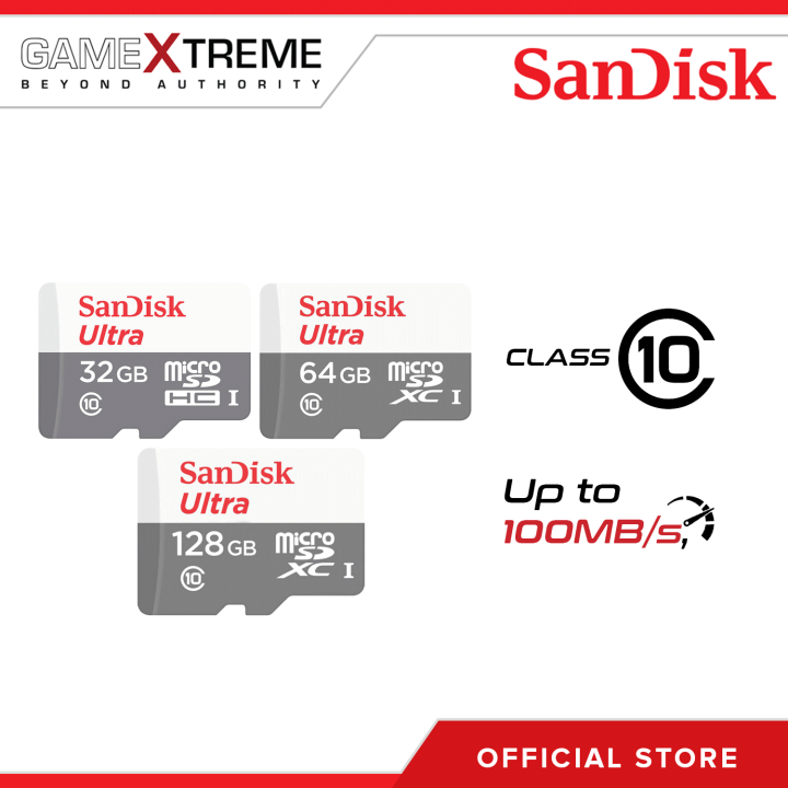 SanDisk Ultra microSD UHS-I Card ~ (SDSQUNR) | Lazada PH