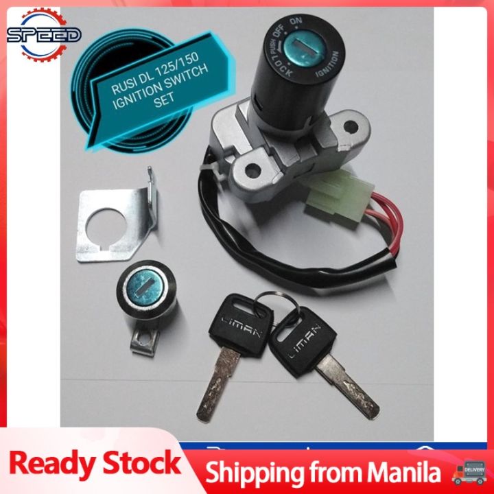 RUSI DL 125 /150 IGNITION SWITCH SET | Lazada PH