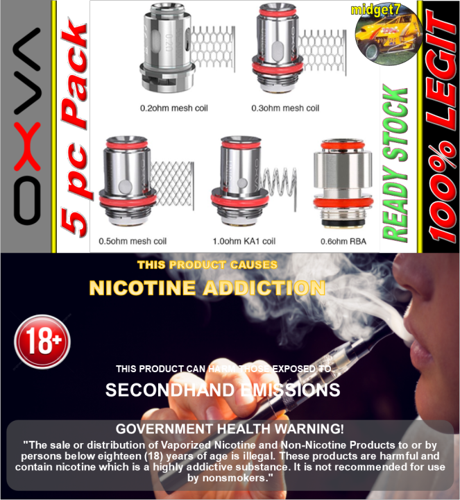 OXVA UNICoil Atomizer (Unicoil pod) | Lazada PH