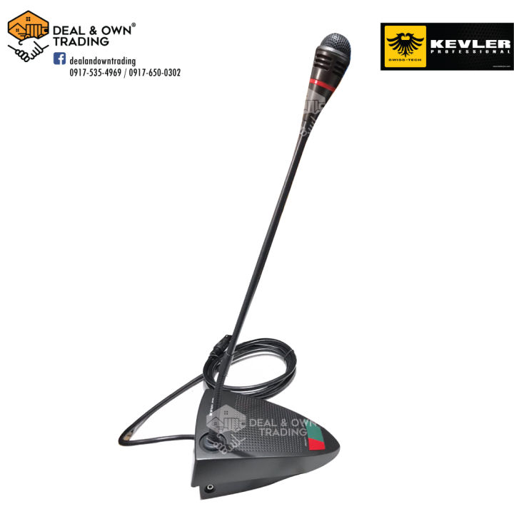 Kevler LM-502 Delegate's Unit Conference Mic w/ Speaker | Lazada PH