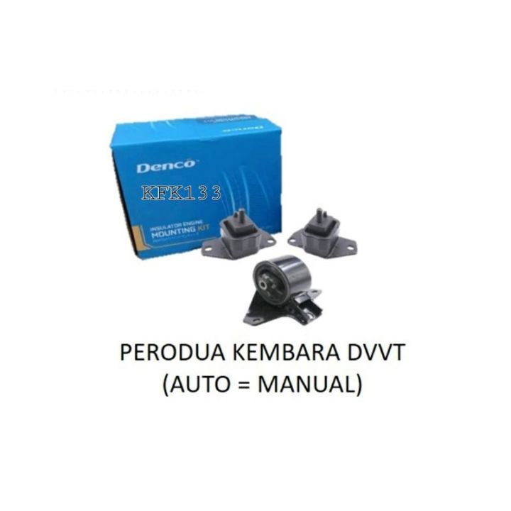 DENCO ENGINE MOUNTING SET PERODUA KEMBARA | Lazada