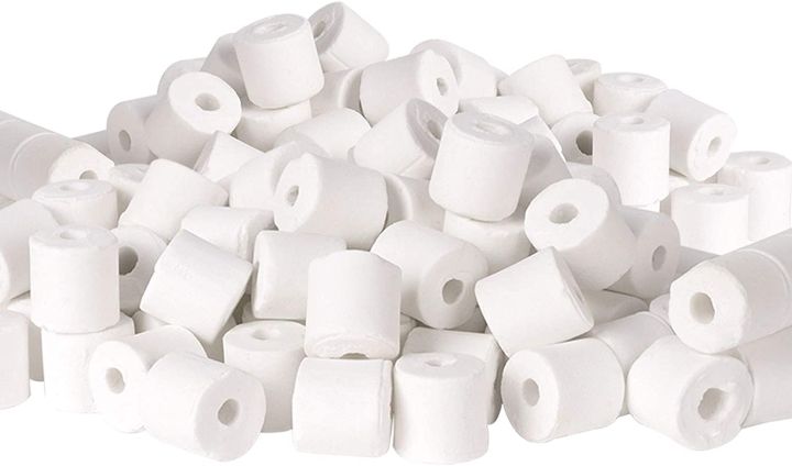 Aquarium Fish Tank Filter Media Bio Ceramic Ring Filter 500g | Lazada PH