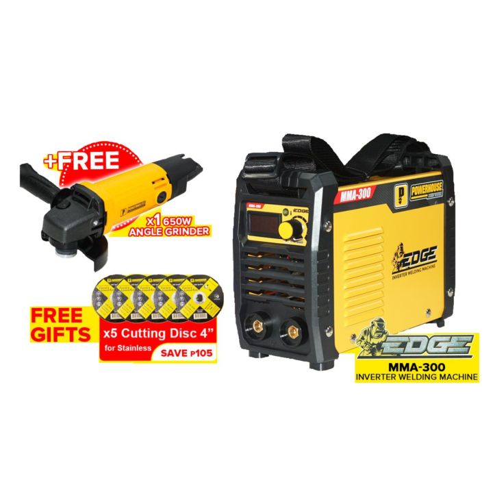 Powerhouse 300A Inverter Type Welding Machine EDGE Welder Weld with ...