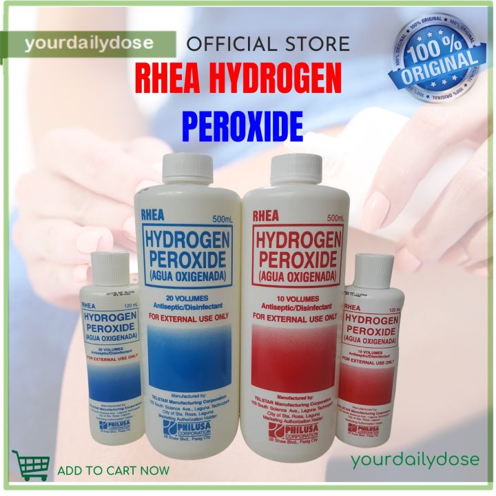 On hand Rhea Hydrogen Peroxide 10vol/20VOL Antiseptic disinfectant ...