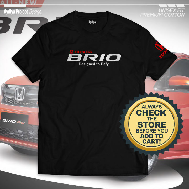 Honda Brio Logo Shirt - CR - Aydiya Clothing | Lazada PH