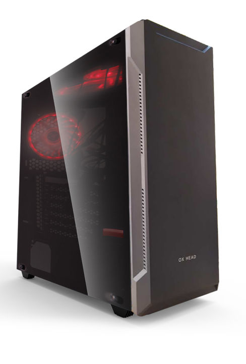 OX HEAD ACRYLIC SIDE COVER PC CASE COMPUTER CASE Up To 8 cooling fans ...