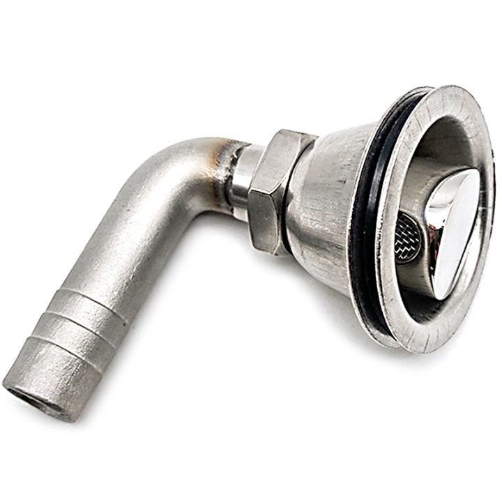 90 Degrees Boat Fuel Tank Vent 316 Stainless Steel Marine Flush Mount ...