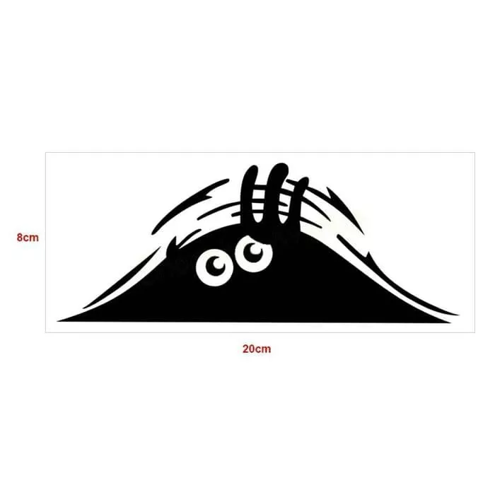 Cutting Sticker MATA LUCU Sticker Mobil Universal | Lazada Indonesia