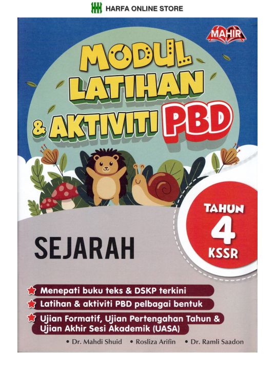 BUKU LATIHAN : MODUL LATIHAN & AKTIVITI PBD SEJARAH TAHUN 4 KSSR | Lazada
