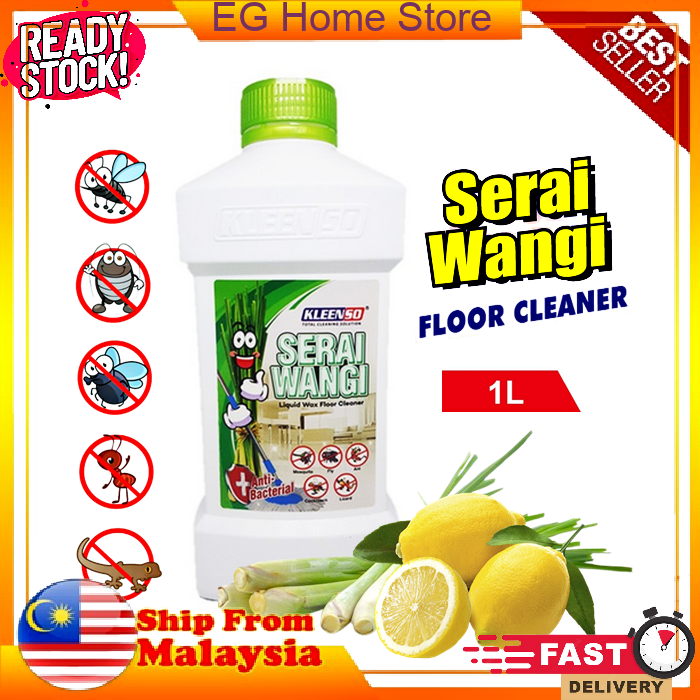 KLEENSO Easy To Use Effective Serai Wangi Anti-Bacterial Floor Cleaner ...