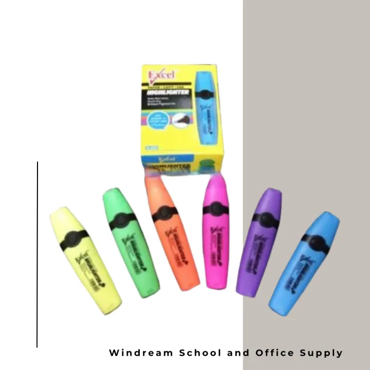 Excel Highlighter H-225 6 colors | Lazada PH