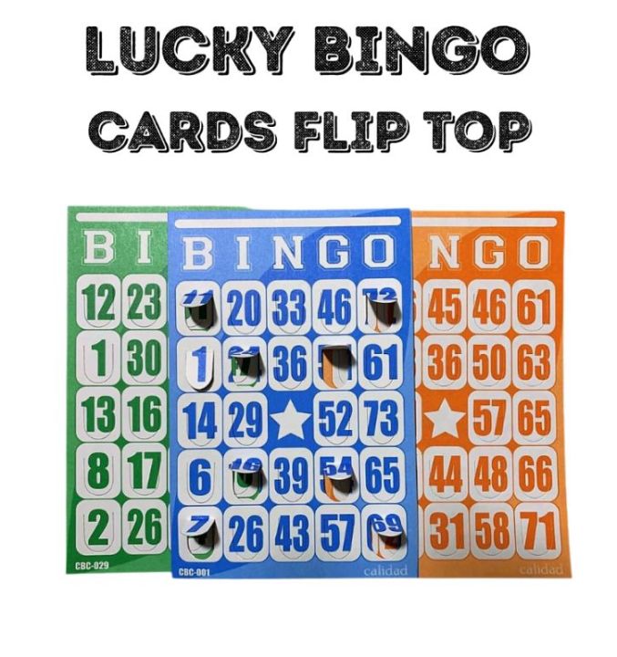 Lucky Bingo Cards sold by 100s and 50s | Lazada PH