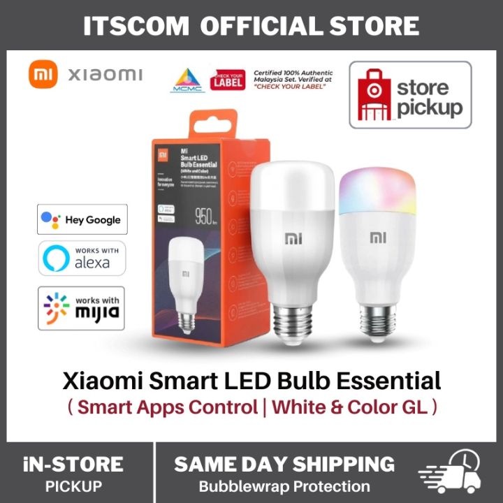 Xiaomi Smart LED Bulb Essential | 16 Million Colors | Adjustable ...