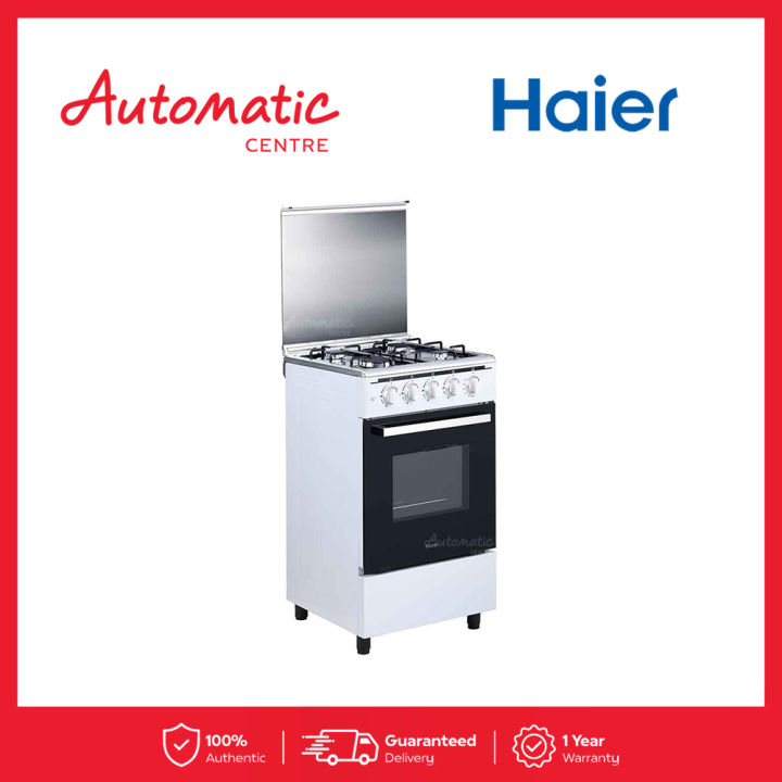 Haier HFS 504G63GO 50cm Cooking Range with 4 Gas Burners and 63 Liters ...