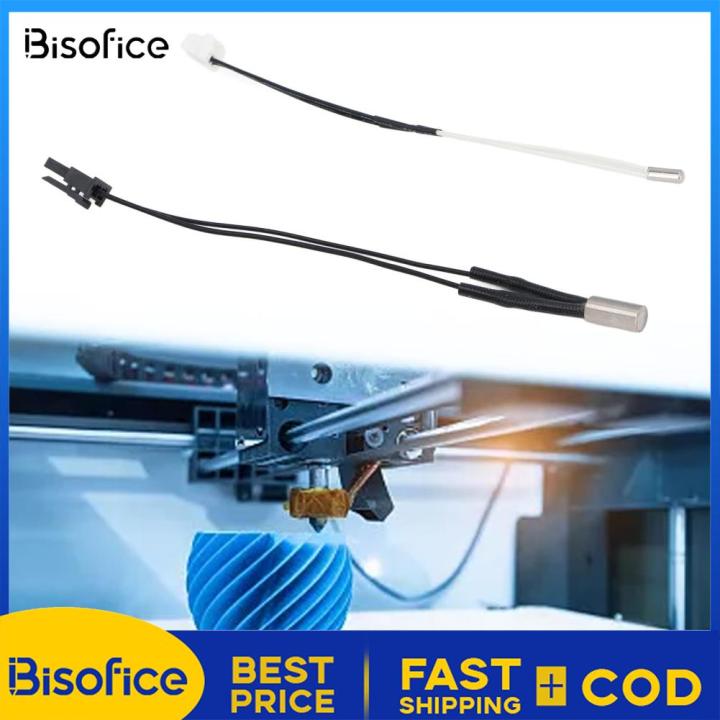 Bisofice 3x8mm Hotend Thermistor Temperature Measuring Fine Processing ...