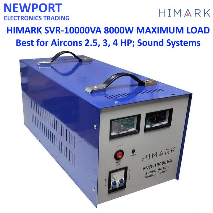 Himark SVR-10000VA Automatic Voltage Regulator AVR 8000W Maximum Load ...